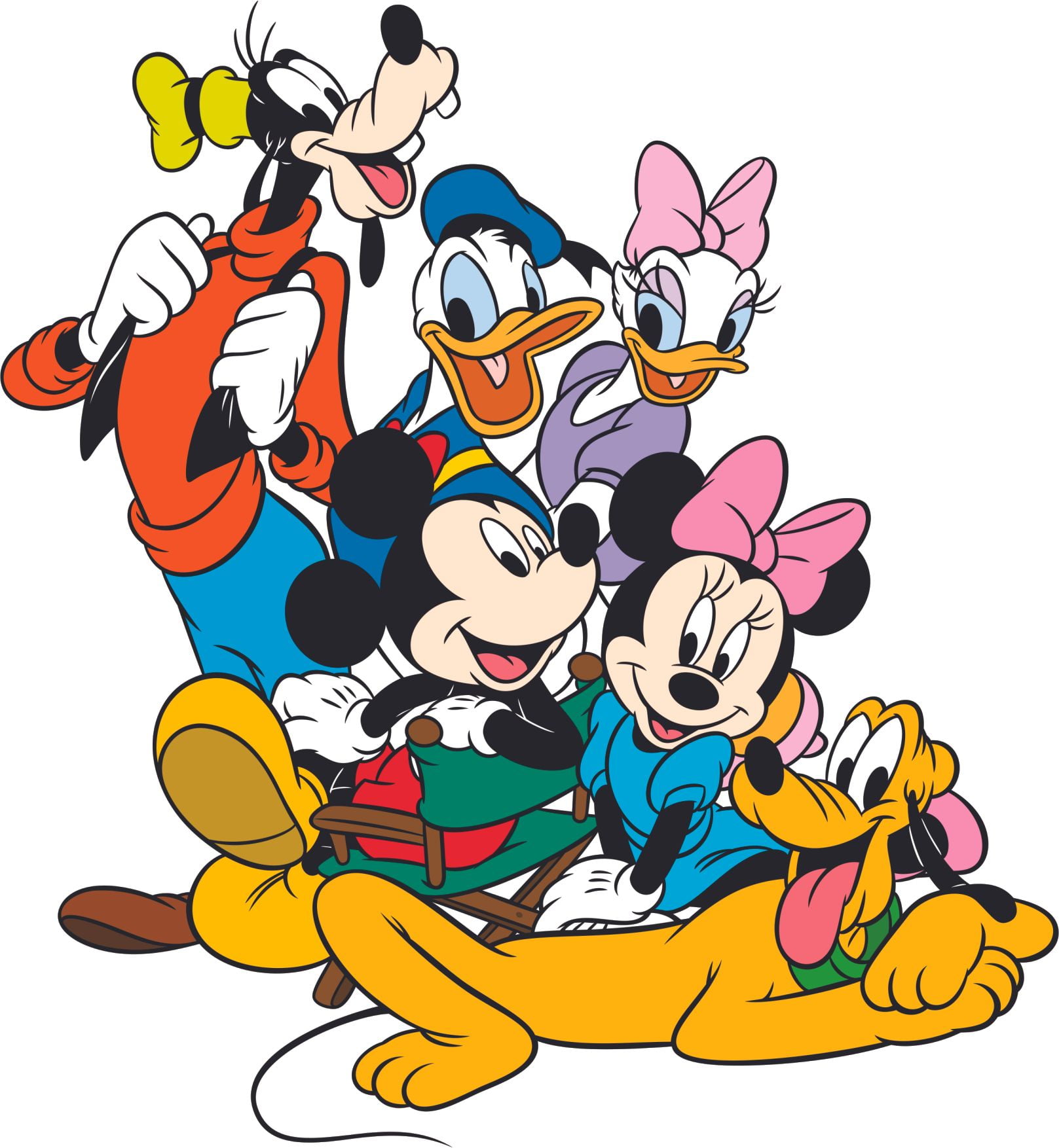 Friends Happy Cartoon Characters Decor Wall Sticker Art Design Decal ...