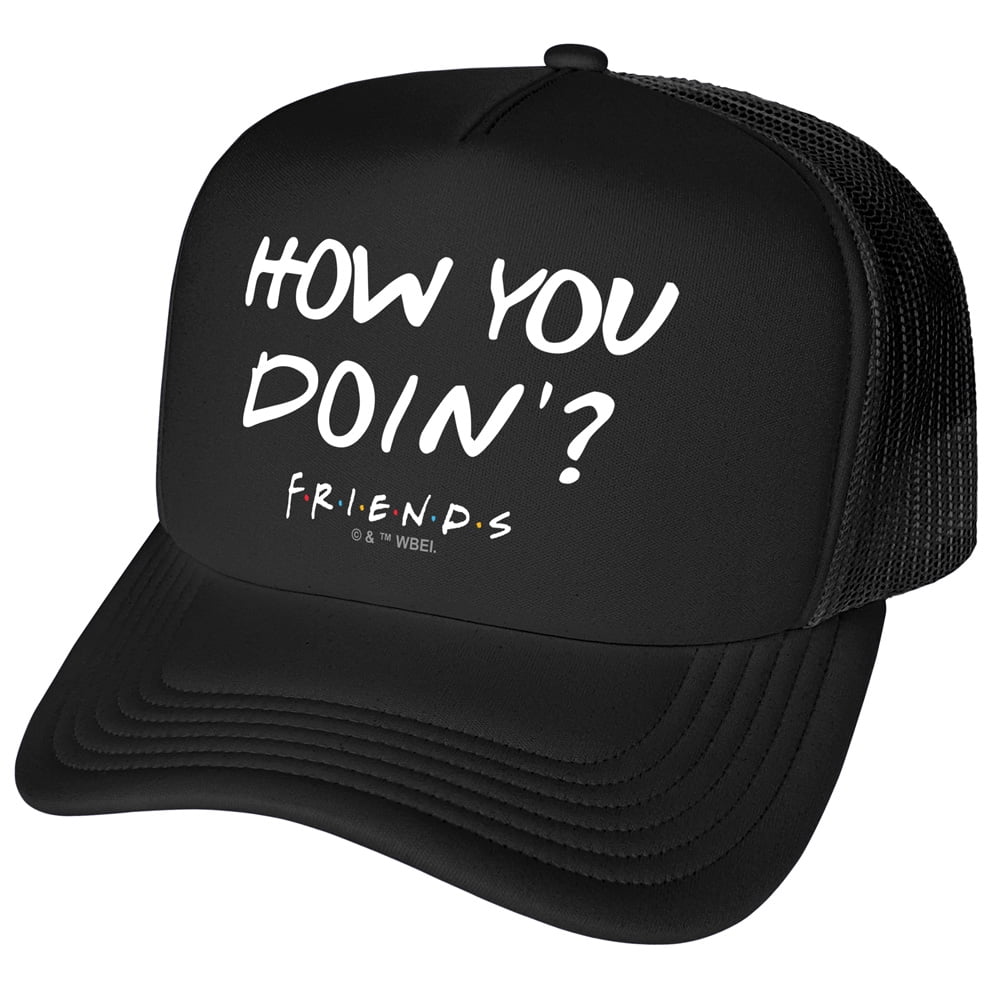Friends How You Doin'? Foam Snapback Trucker Hat - Unisex for Men and ...