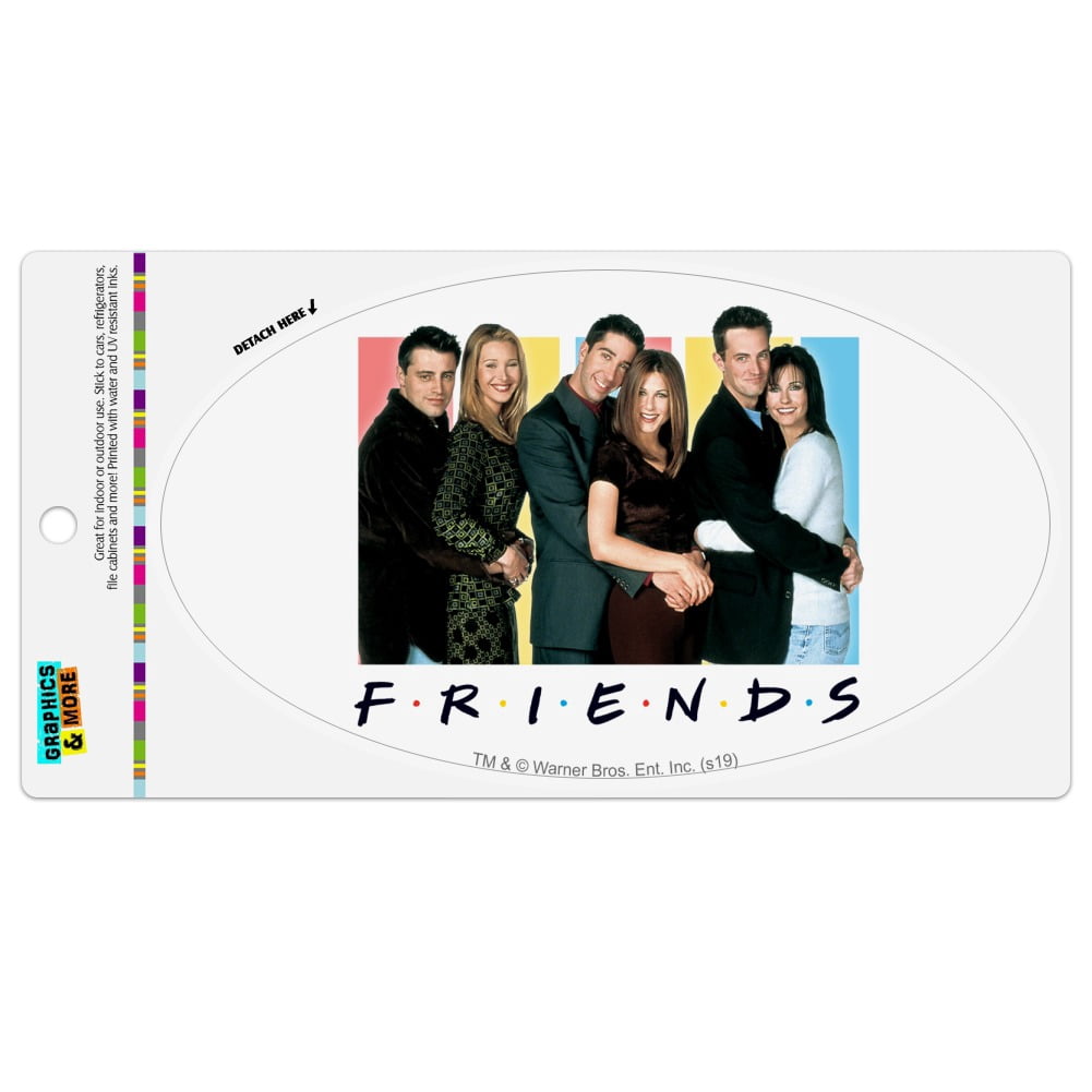 Friends It's All About Friends Automotive Car Refrigerator Locker Vinyl ...