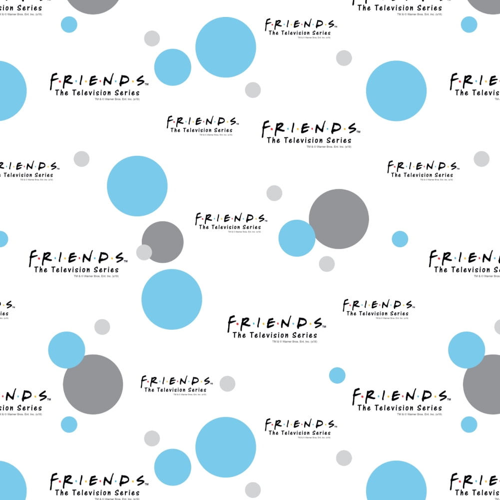 Friends Logo Premium Gift Wrap Wrapping Paper Roll - Walmart.com