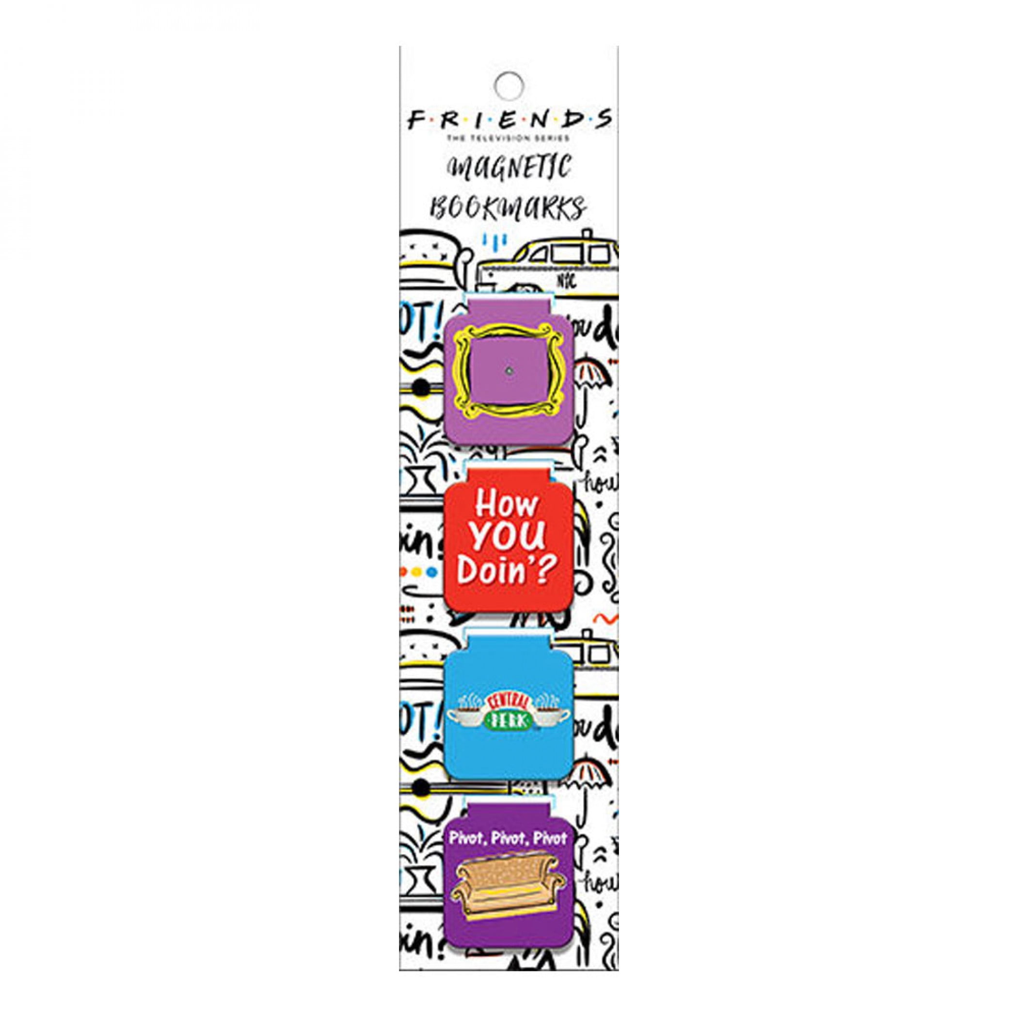 Friends Magnetic Bookmark Set - Walmart.com
