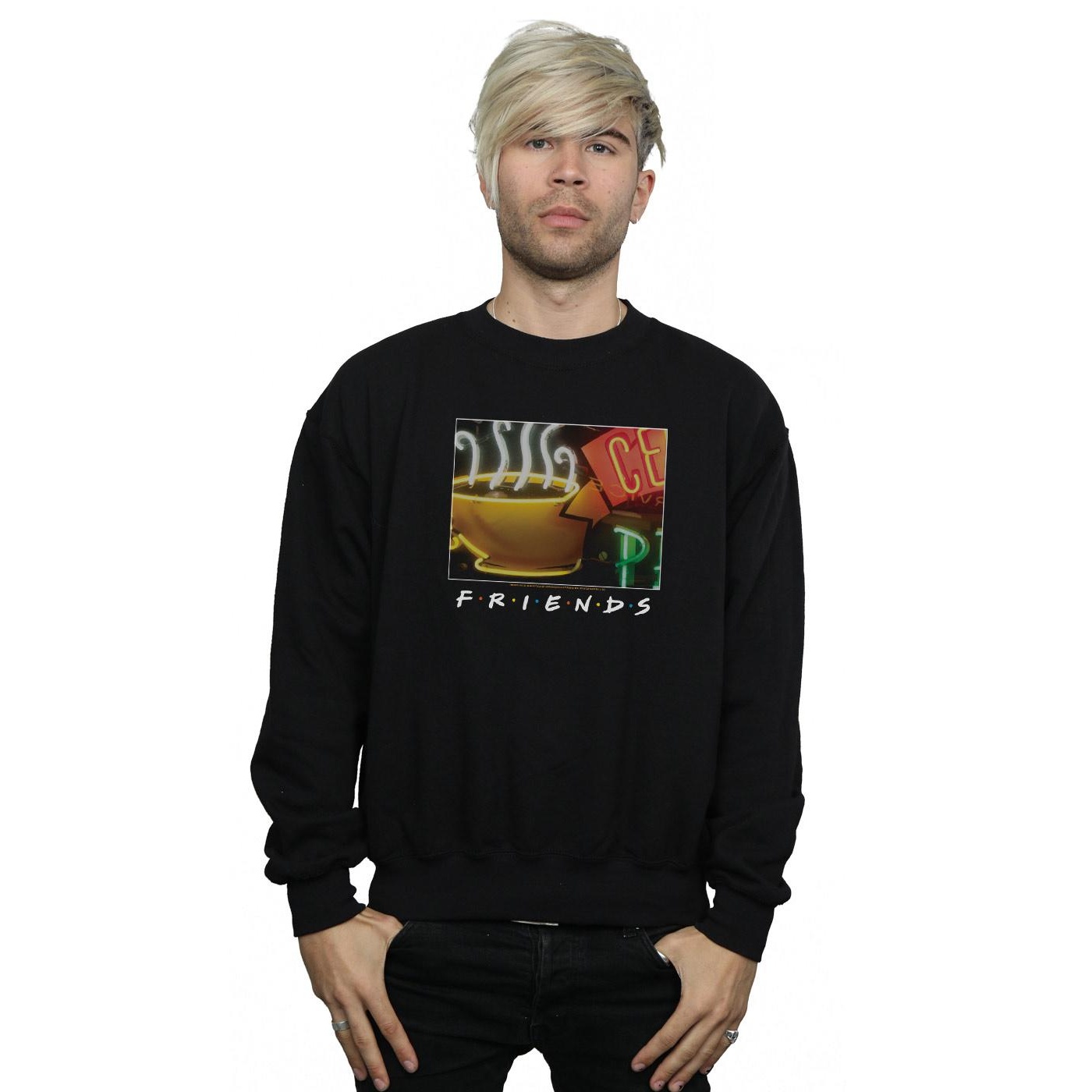 Friends Mens Central Perk Homage Sweatshirt - Walmart.com