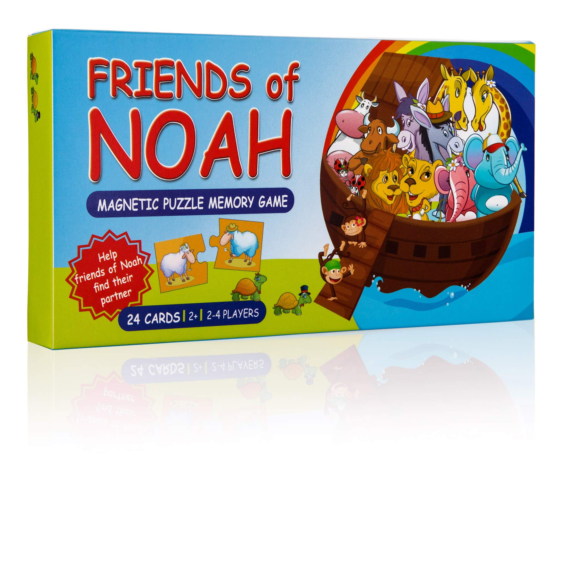 Friends of Noah Animal Puzzle - BSL1 Noah’s Ark Magnetic Memory Game ...