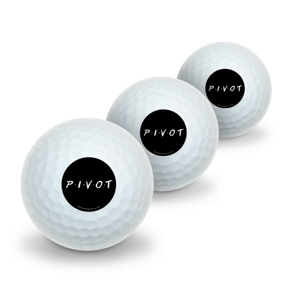 Friends PIVOT Novelty Golf Balls 3 Pack - Walmart.com