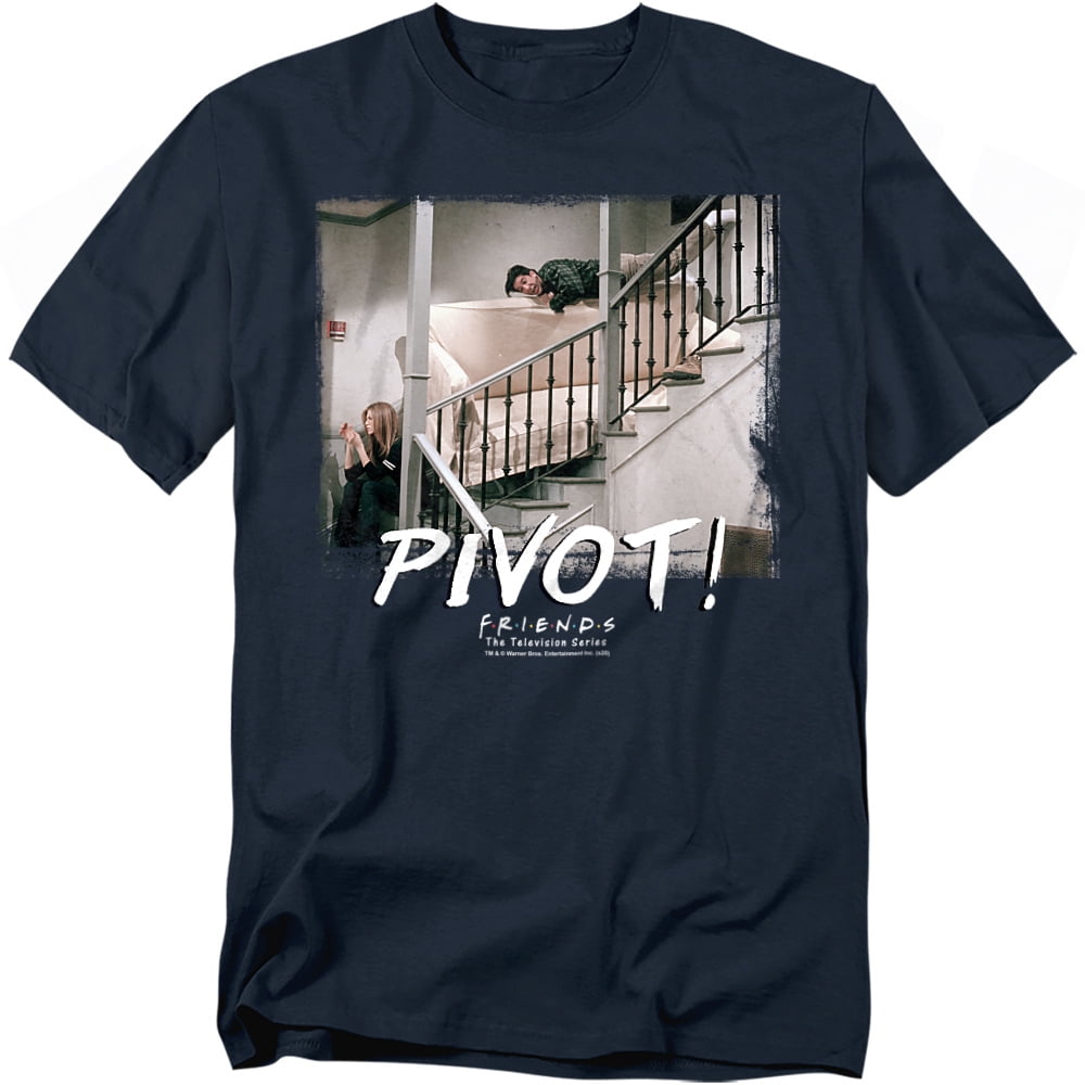 Friends T-Shirt Pivot Unisex Graphic Tee For Men & Women - Walmart.com
