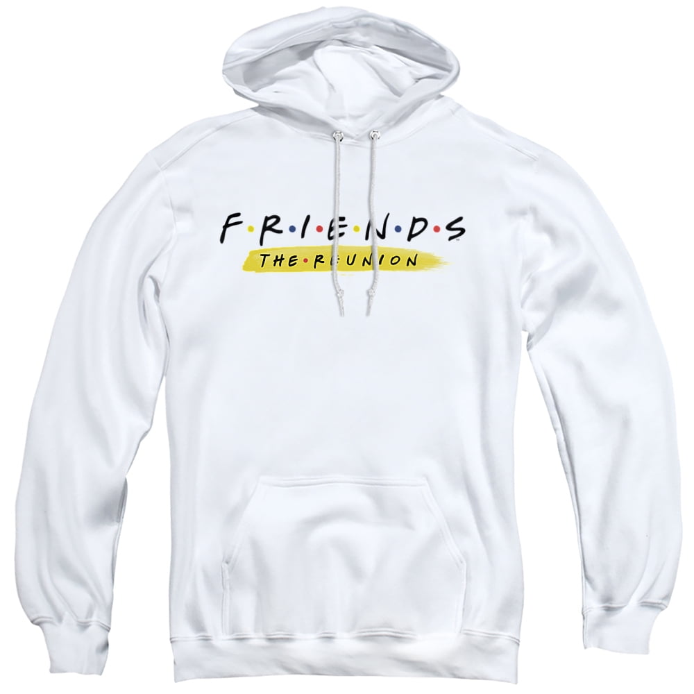Friends Reunion Logo White Unisex Adult Pull-Over Hoodie, Reunion Logo ...