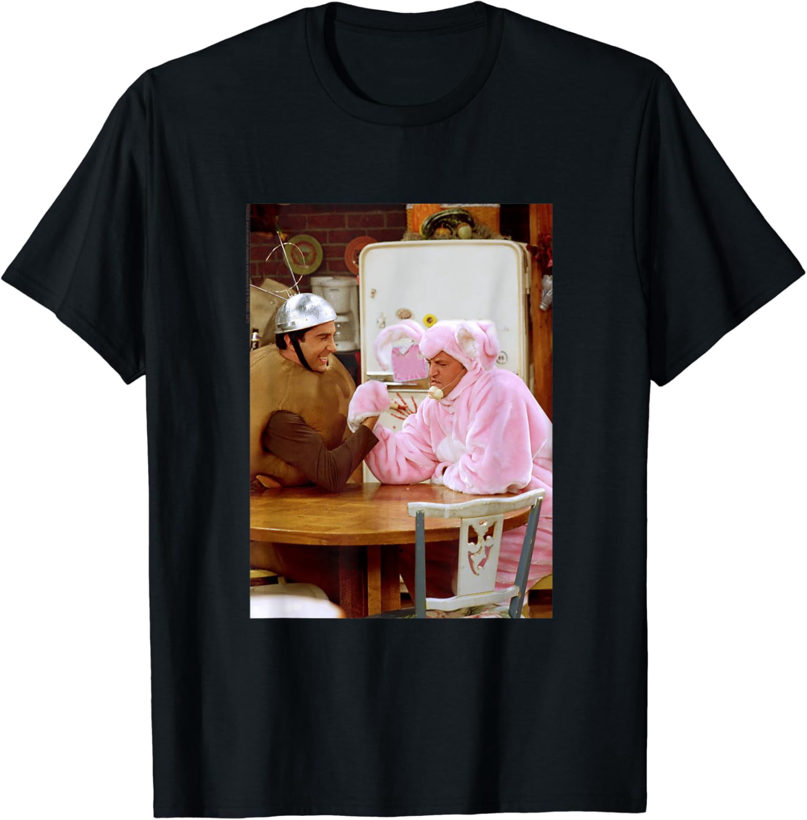 Friends Ross And Chandler In Costumes T-Shirt - Walmart.com