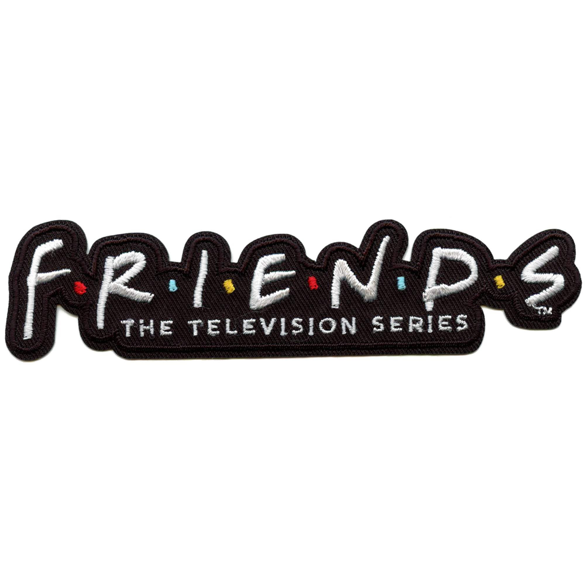 Friends Sitcom Main Logo Patch 90s Nostalgia TV Embroidered Iron On ...
