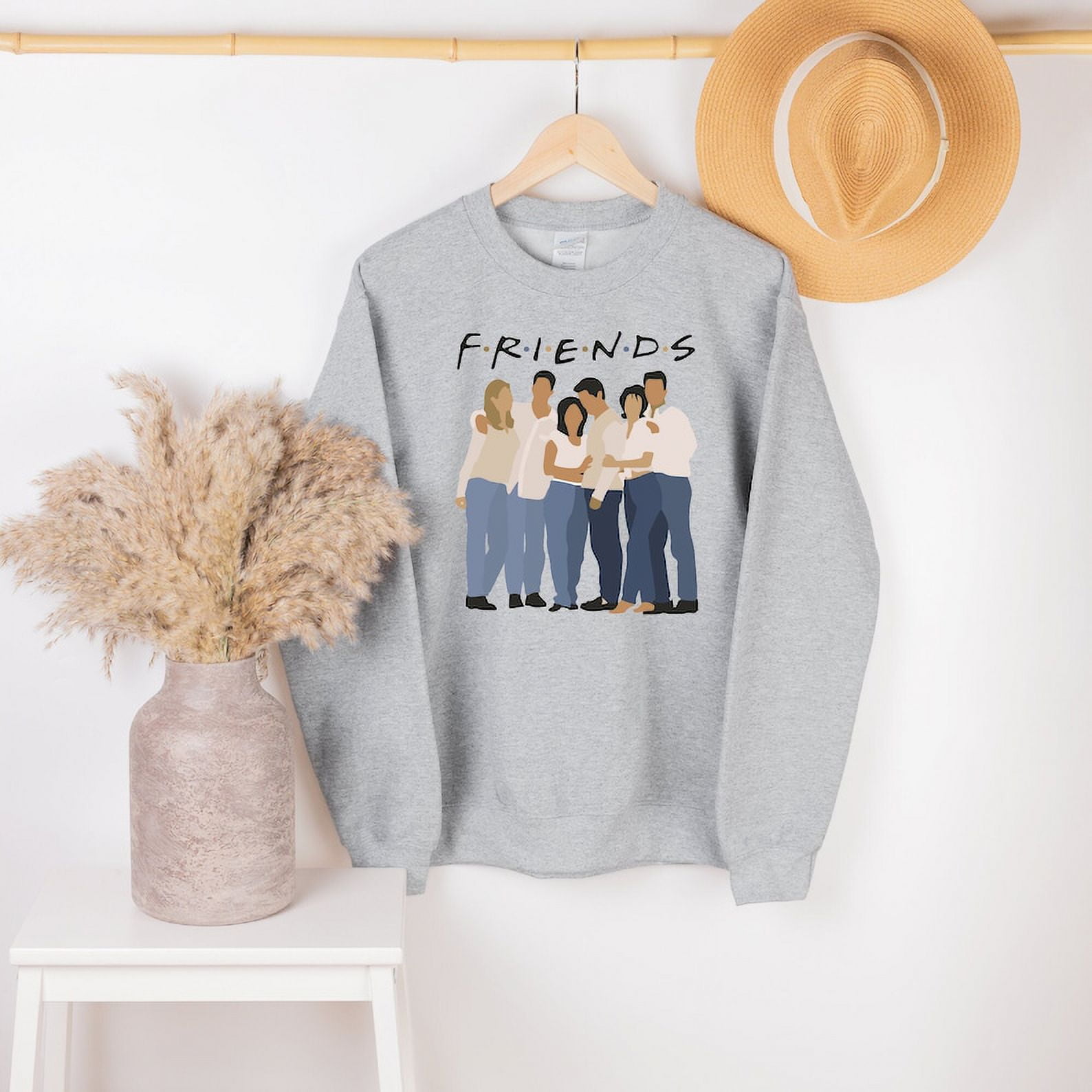 Friends Sweatshirt , Cute Friends Sweatshirt , Retro TV Show Sweatshirt ...