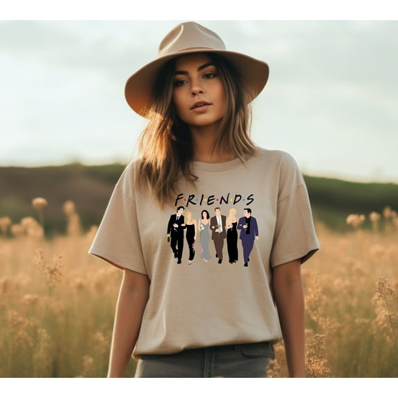 Friends T-Shirt TV Show tshirt Friends Group pic t-shirt Friends formal ...