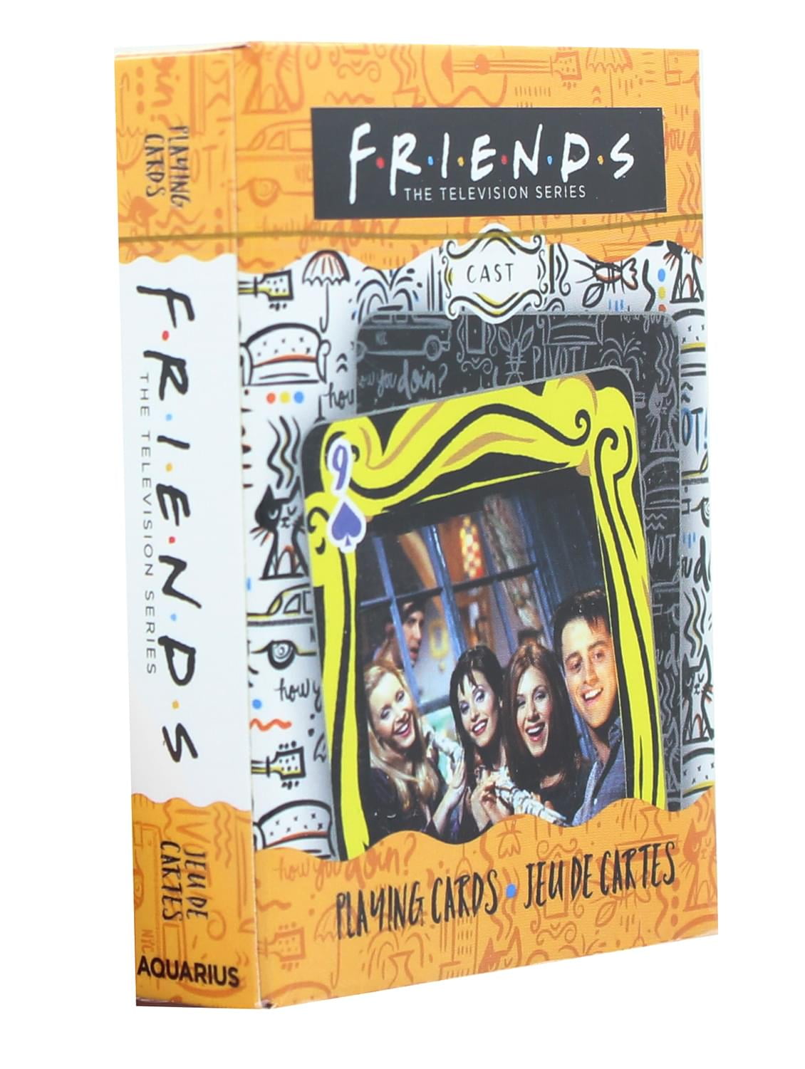 Aquarius Friends TV Series Cast Playing Cards, Unique Designs, Perfect ...
