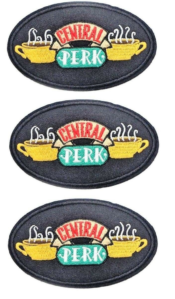 Friends TV Series Central Perk Coffee Shop Patch Set of 3 Patches ...