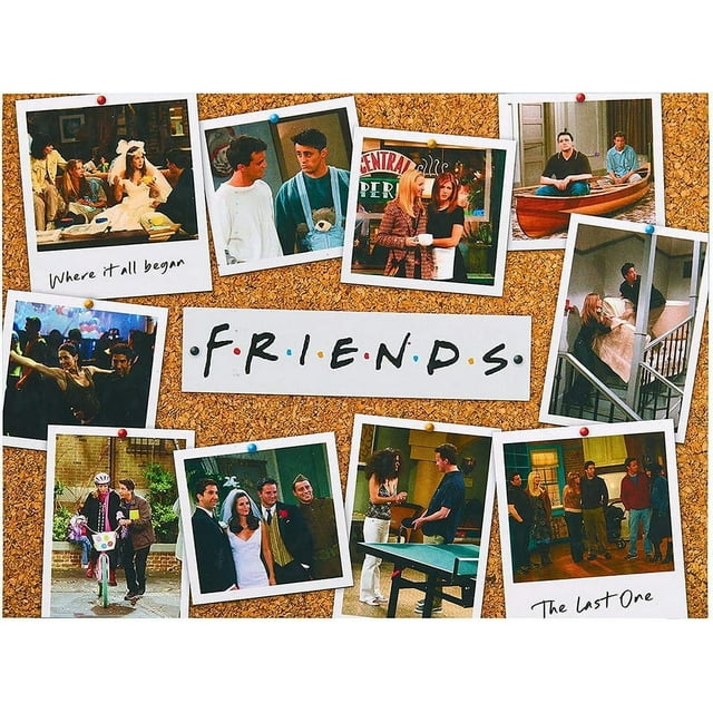 Friends TV Show Collage 1000 Piece Jigsaw Puzzle - Walmart.com