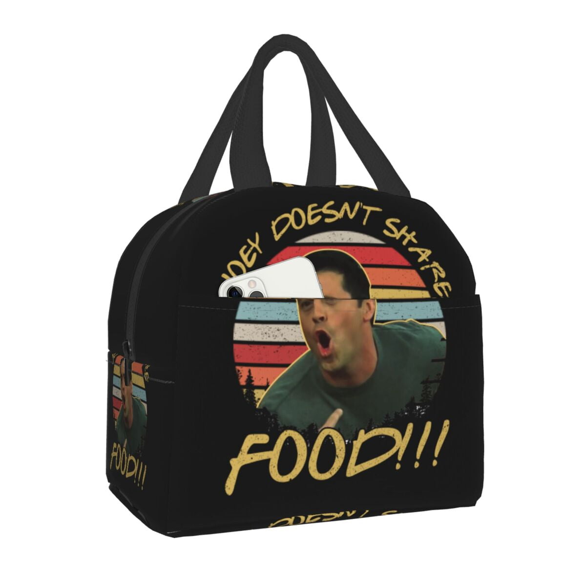 Friends TV Show Collage Insulated Lunch Bag for Women Resuable Cooler ...