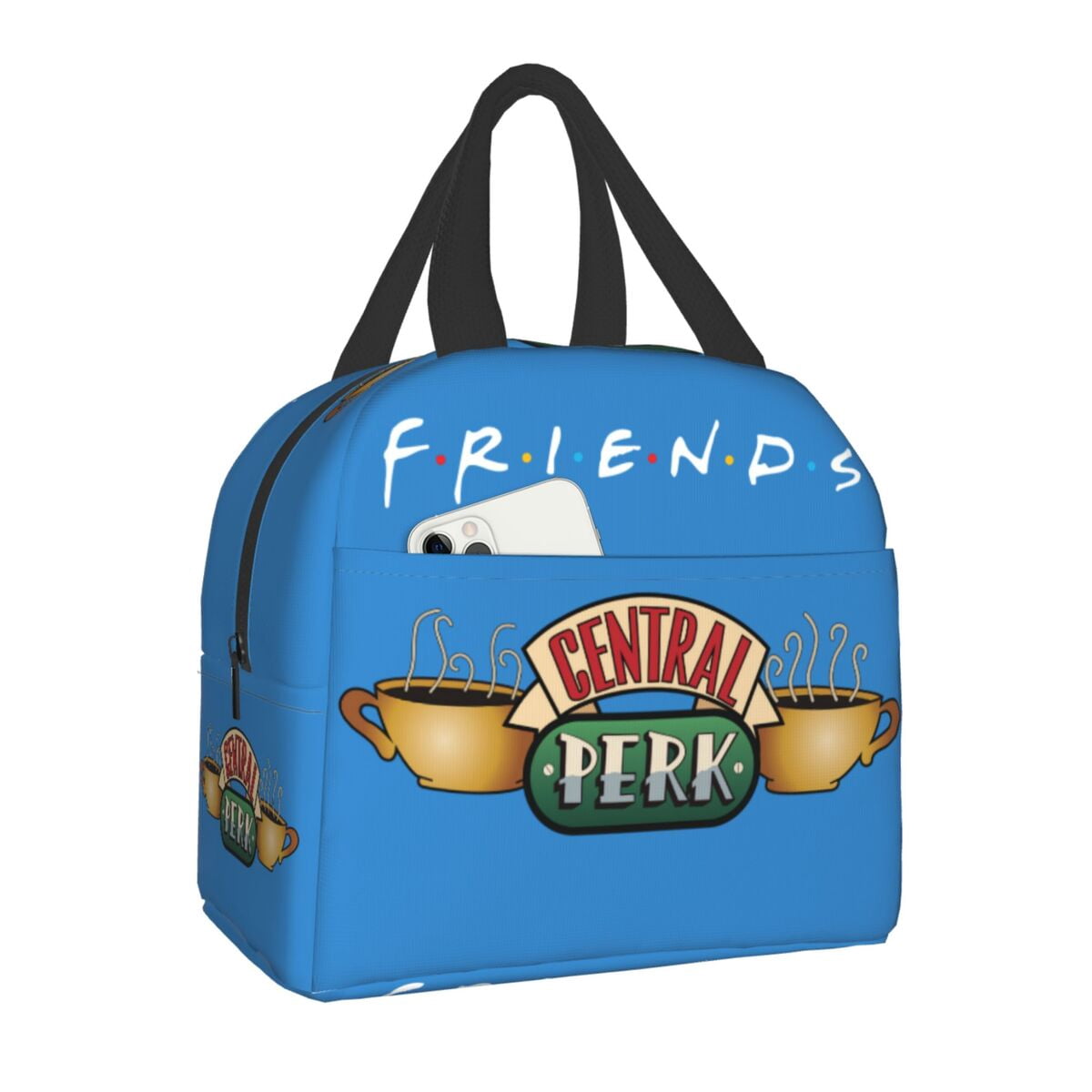 Friends TV Show Collage Insulated Lunch Bag for Women Resuable Cooler ...