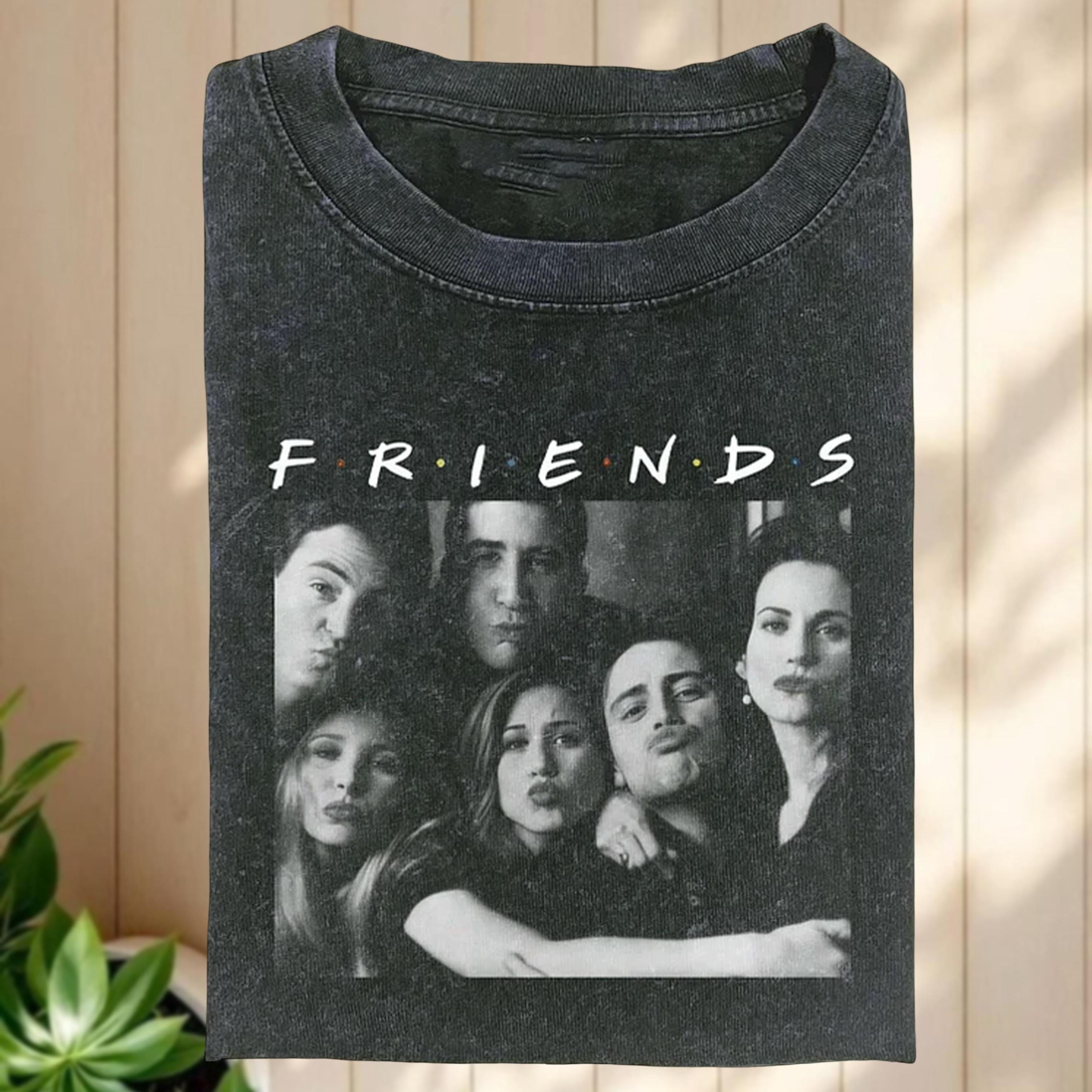 Friends TV Show Comfort Colors Shirt, Graphic 90s Sitcom Tee, Unisex ...