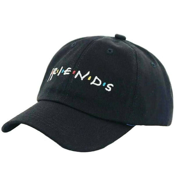 Friends TV Show Logo Adjustable Black Snapback Cap Hat - Walmart.com