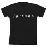 Friends TV Show Logo Toddler Boy's Black T-shirt-2T - Walmart.com