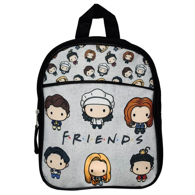 "Friends TV Show Merchandise, Mini Chibi Style Backpack (11"", Ross ...