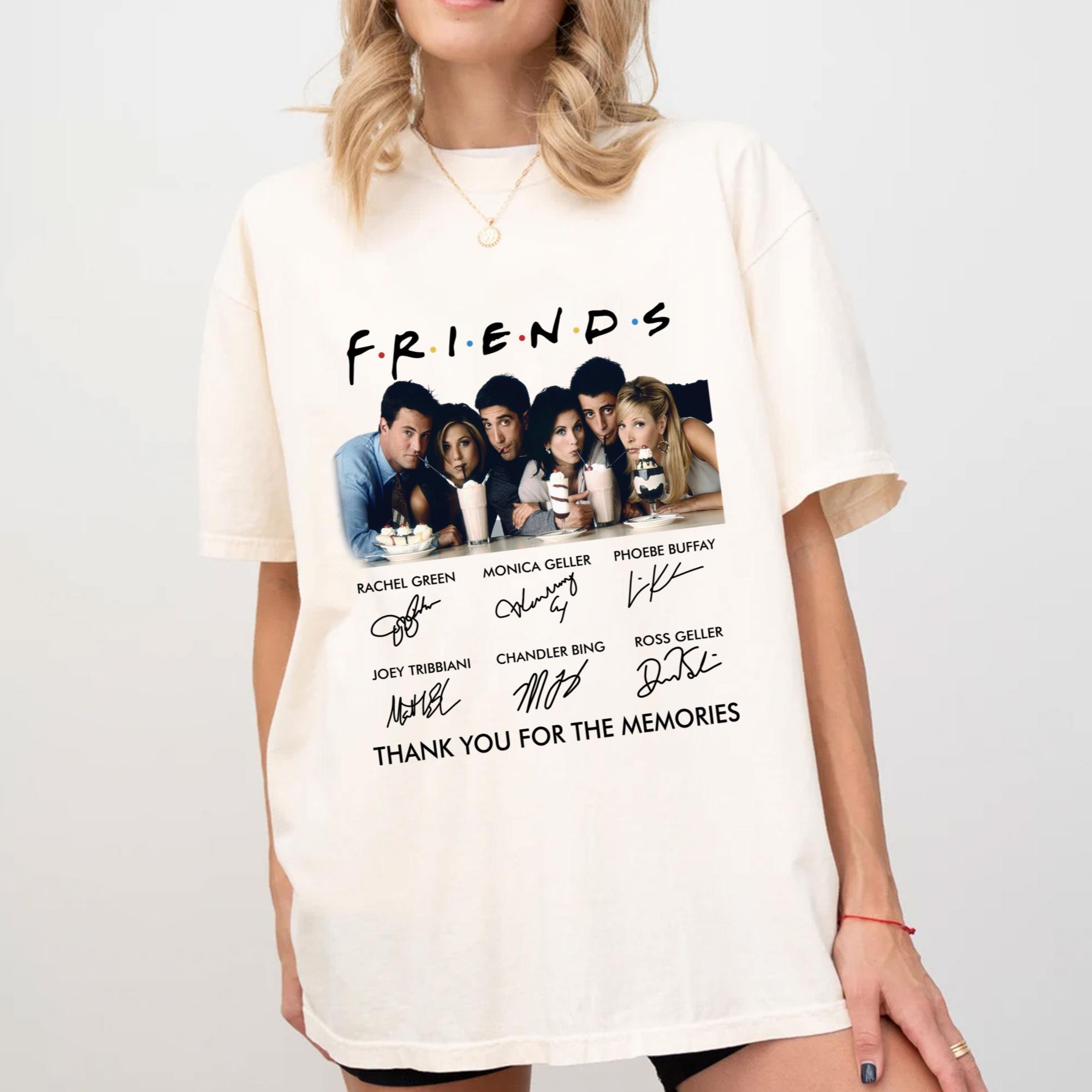 Friends TV Show Shirt, Friends Thank You For The Memories Shirt ...
