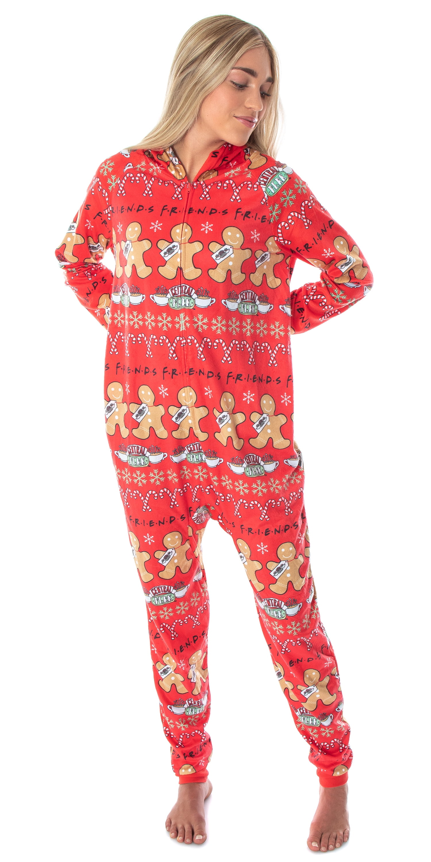 Friends TV Show Womens' Central Perk Ugly Christmas Sweater Holiday ...