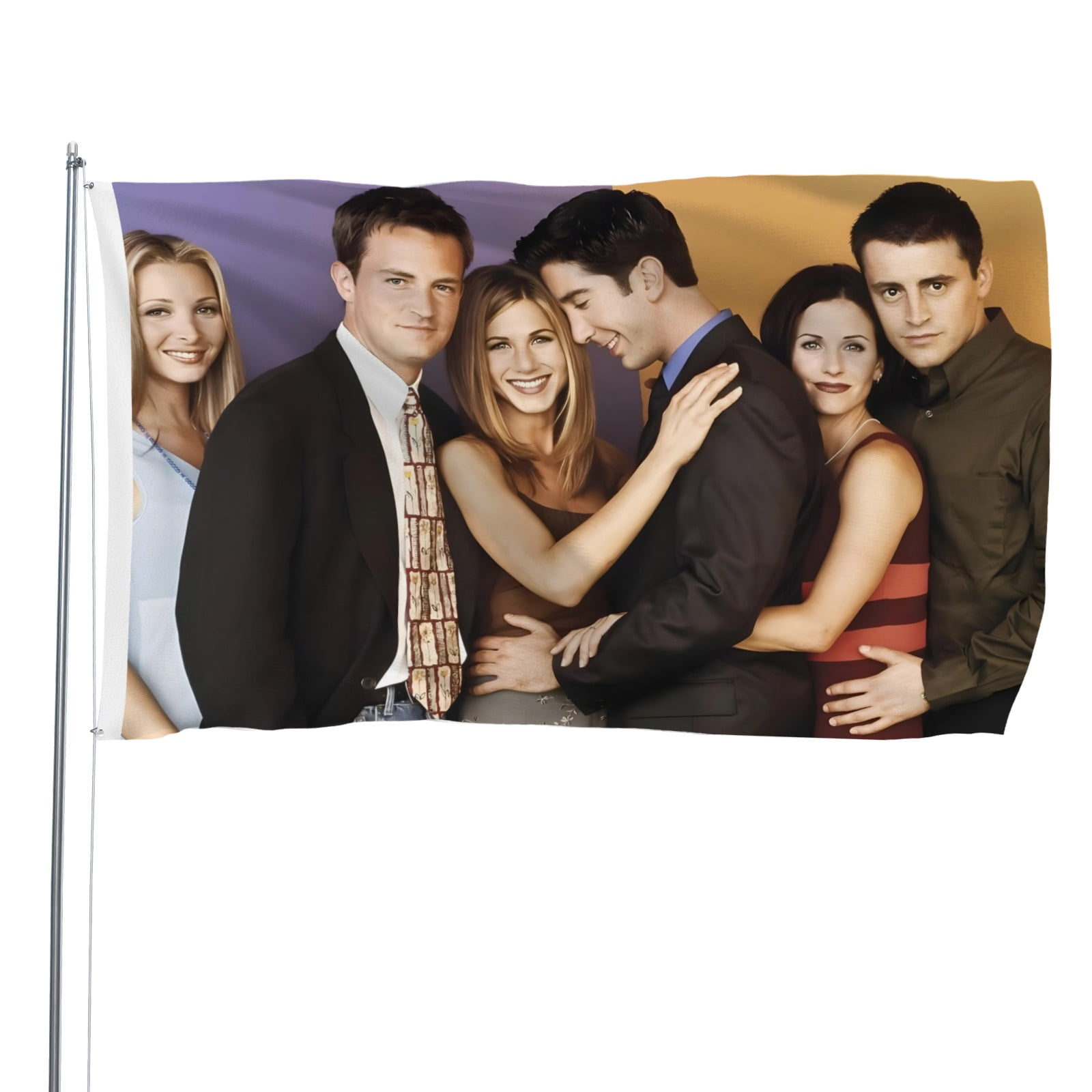 Friends TV-themed Printed Flag Perfect gift for fans, friends, and ...