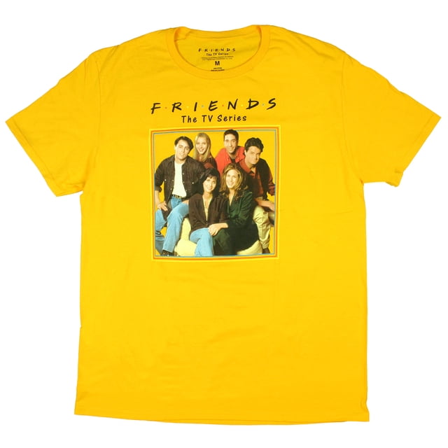 Friends The TV Series Adult Television Show Group Photograph Licensed T ...