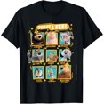 Friends. Today I Feel Like Multi Emotion Character Grid T-Shirt ...