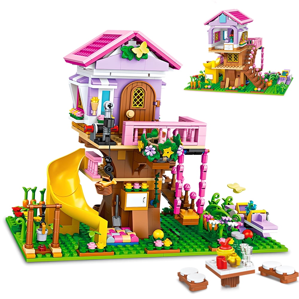 Treehouse Building Set for Girls in Montessori School Play - Walmart ...