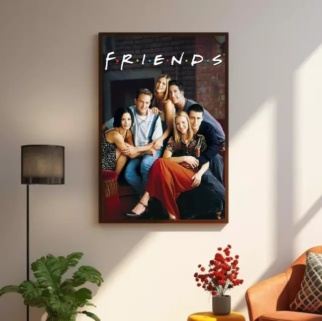 Friends Tv Series Poster, Friends Classic Comedy Tv Series Poster, High Quality NO FRAMED POSTER ...