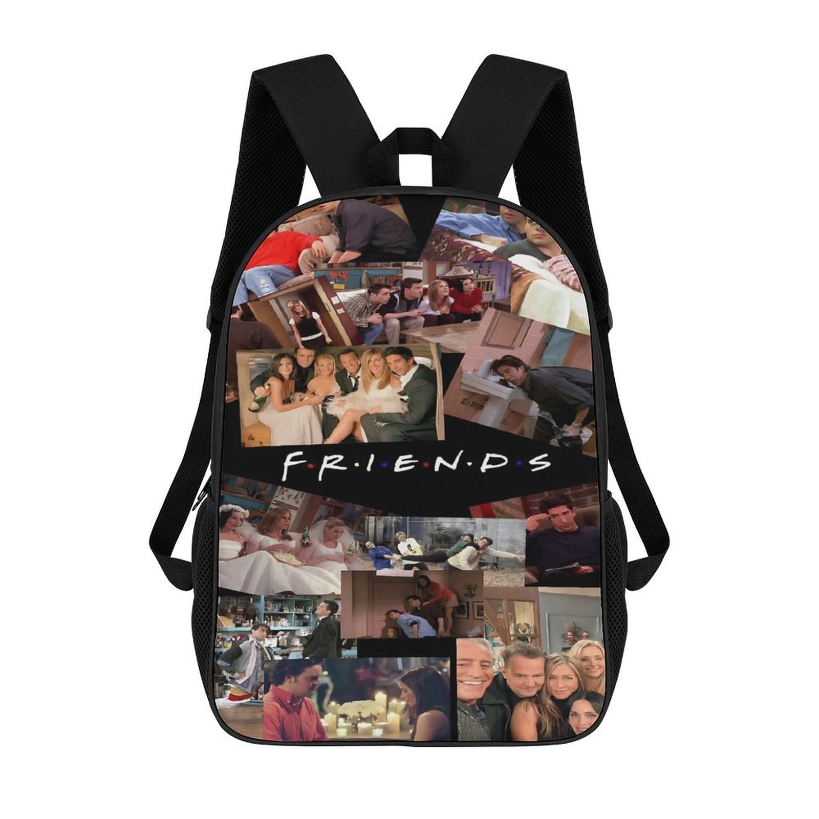 Friends Tv Show Backpack 17 Inch Lightweight Anime Print Design ...
