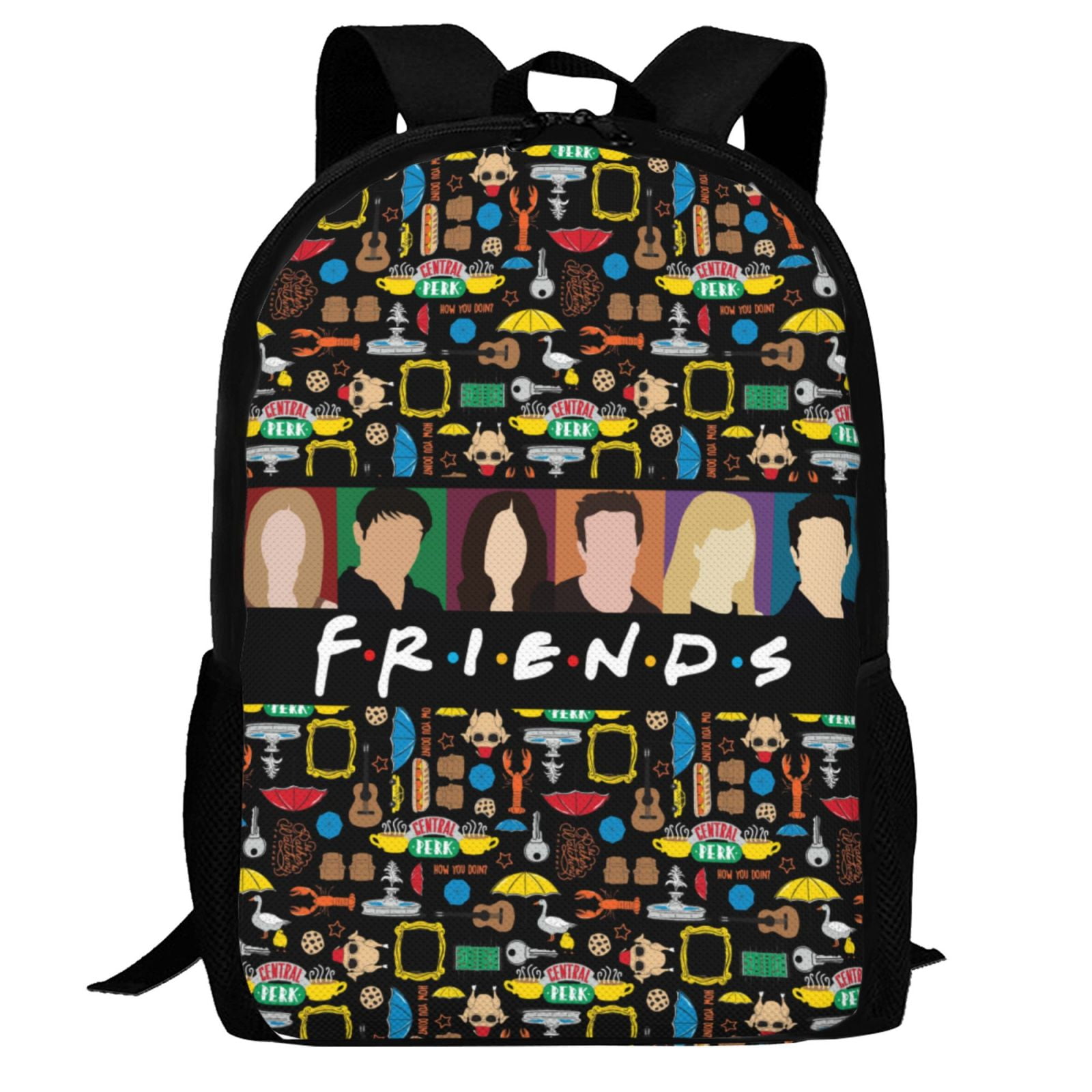 Friends Tv Show Backpack,3d Print Laptop Backpack Lightweight Casual ...