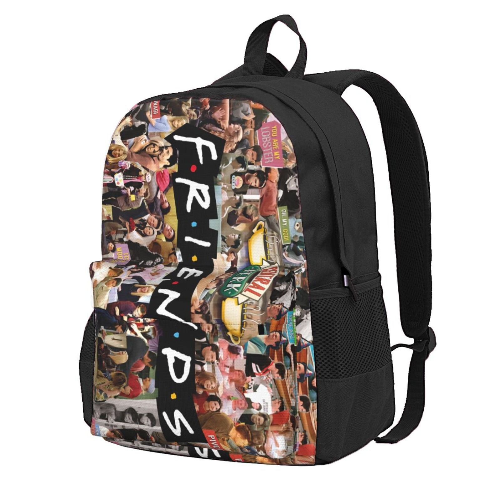 Friends Tv Show Backpack HD Printed Book Bag Cartoon Perfect Book Bag ...