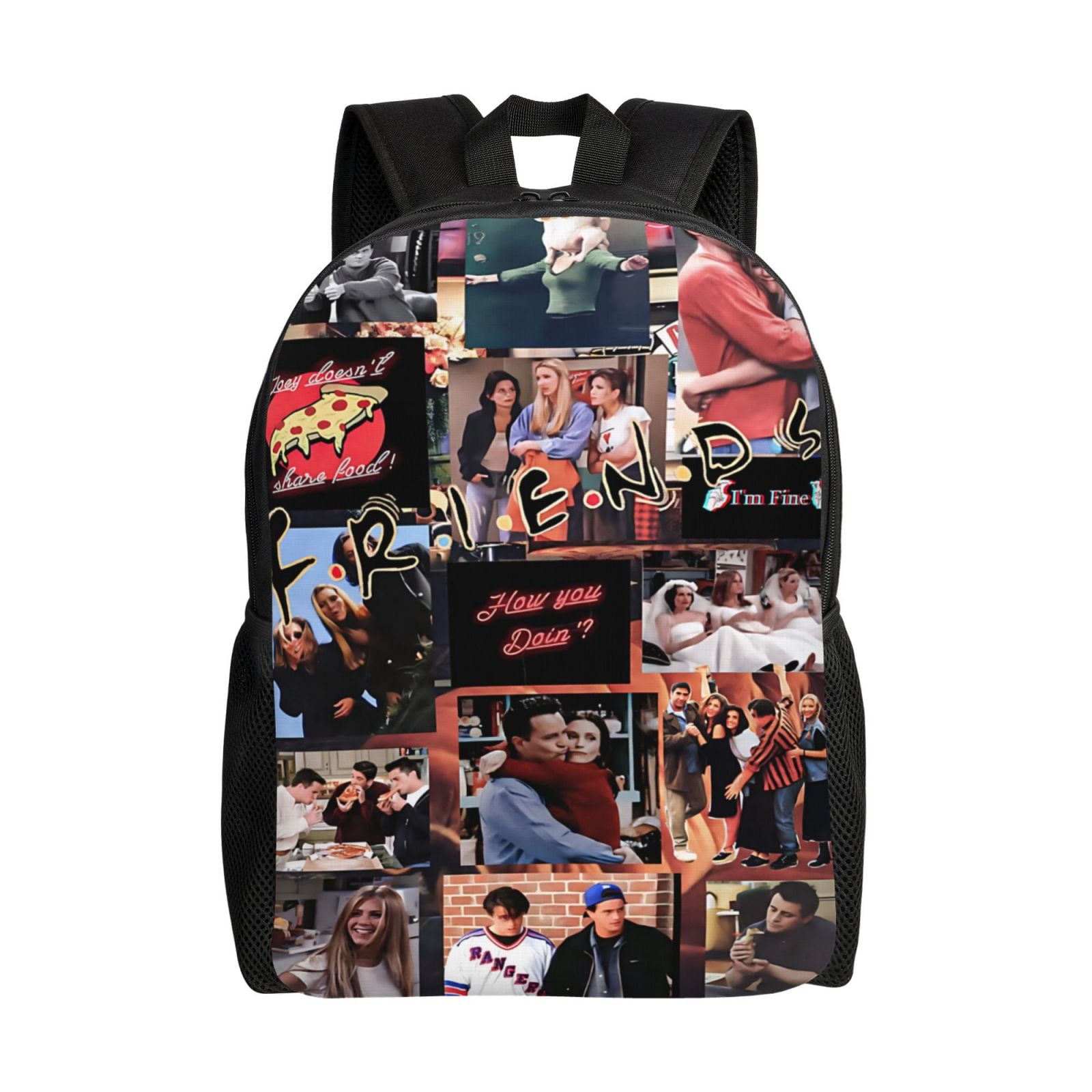 Friends Tv Show Backpack Large Capacity bag Book Bag Casual Daypack ...