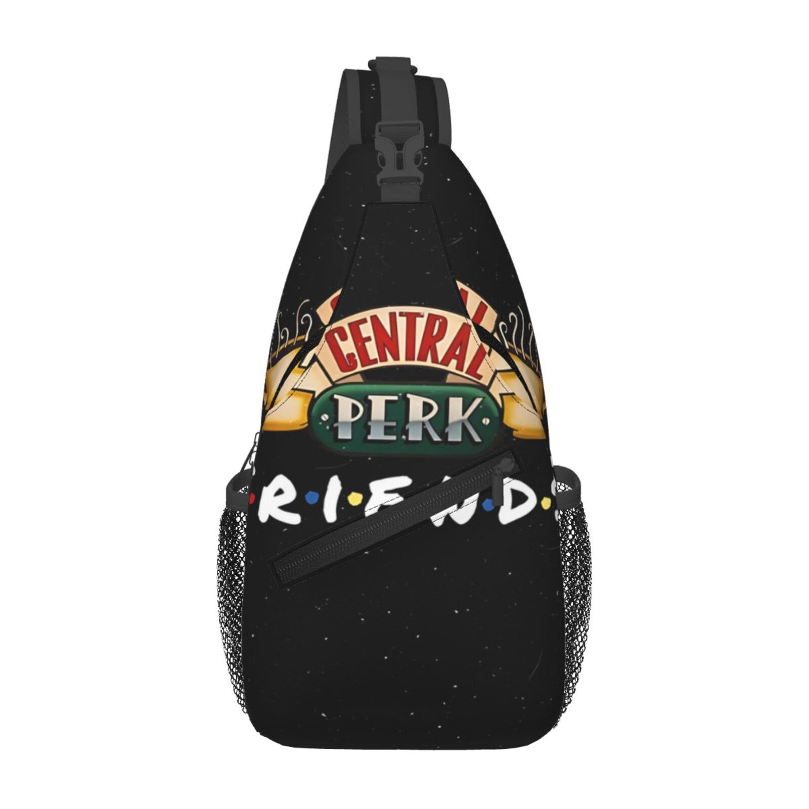 Friends Tv Show Casual Sling Bag Crossbody Shoulder Backpack Gym Sports ...