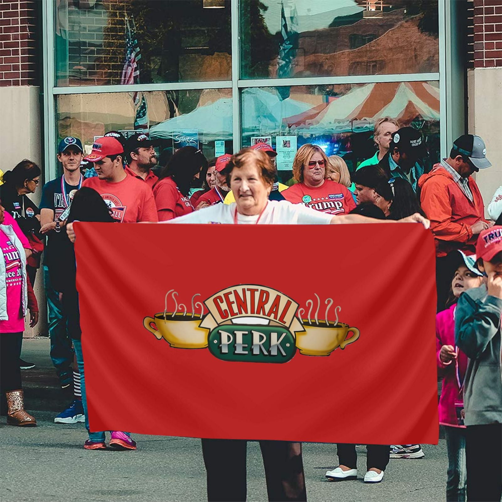 Friends Tv Show Central Perk Flag 3x5 Ft Holiday Banner Garden Yard ...