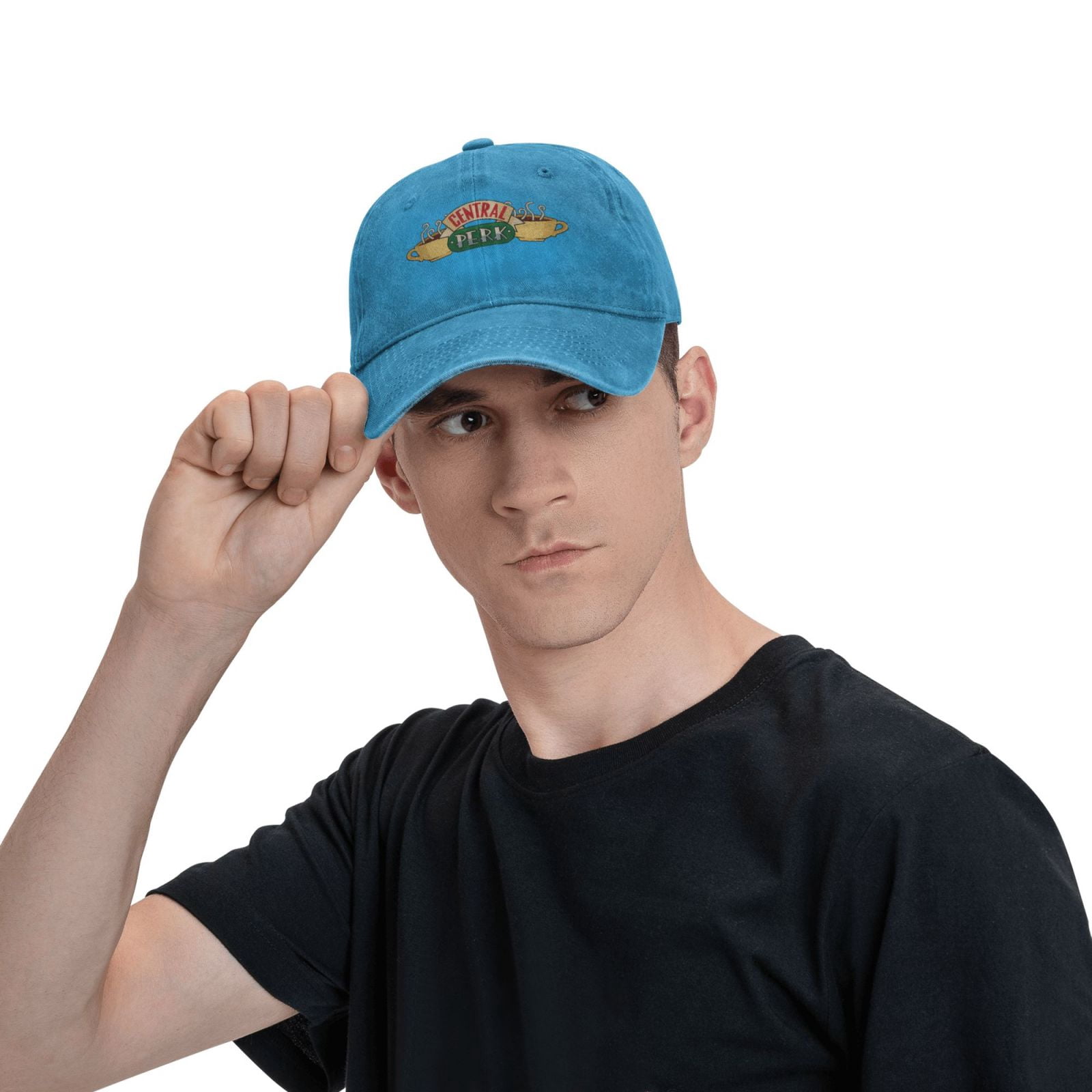 Friends Tv Show Central Perk Hat Adjustable Baseball Cap Cotton Cowboy ...