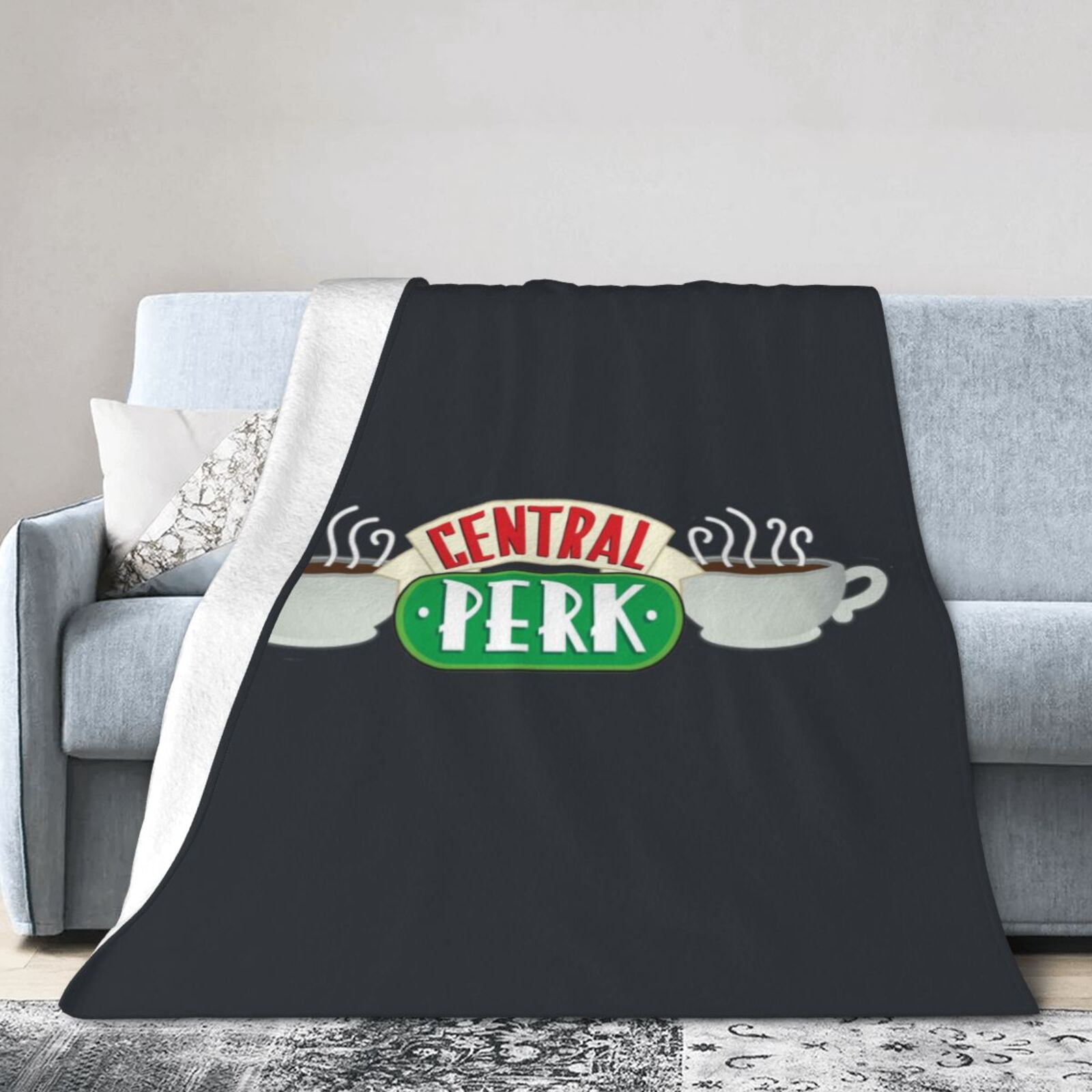 Friends Tv Show Central Perk Soft Throw Blanket Premium Fleece Blanket ...