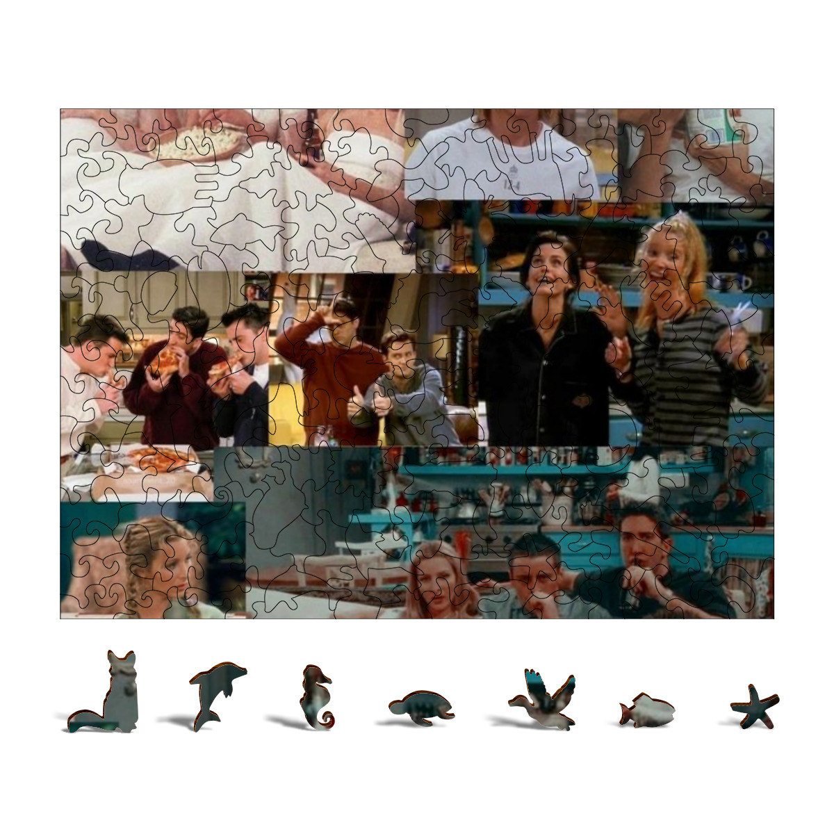 Friends Tv Show Jigsaw Puzzles for Teens and Adults, for Boys and Girls ...