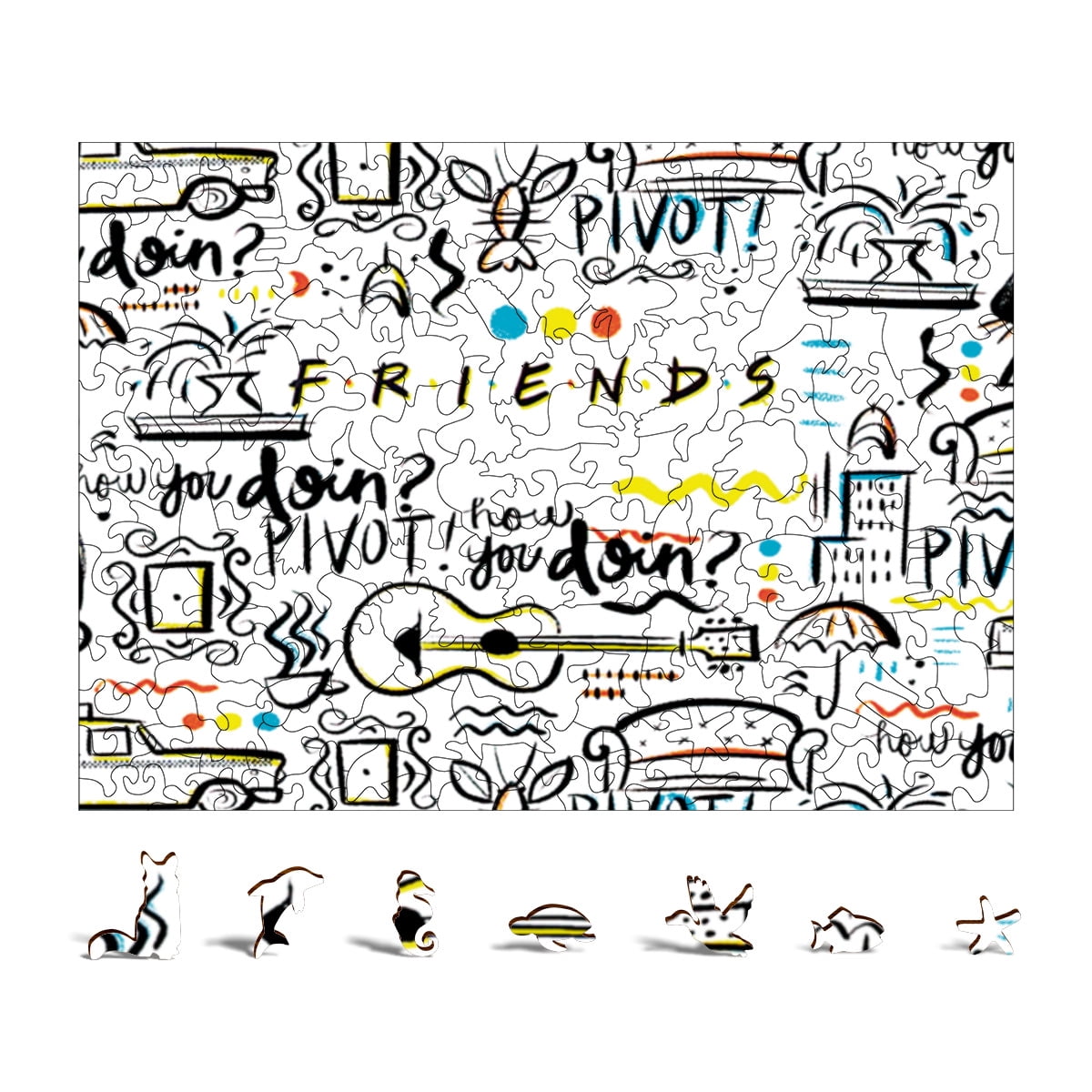 Friends Tv Show Jigsaw Puzzles for Teens and Adults, for Boys and Girls ...