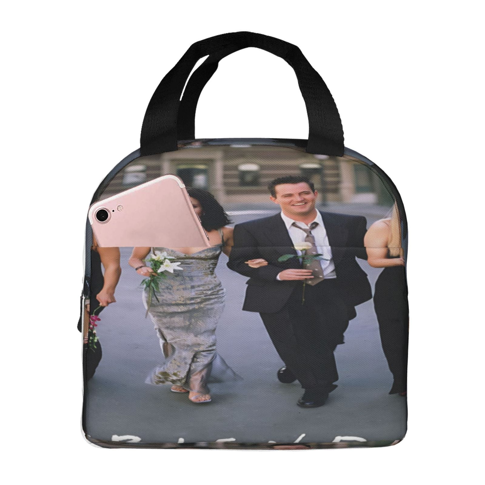 Friends Tv Show Lunch Bag Kawaii Anime Reusable Cooler Bag Lunch Box ...