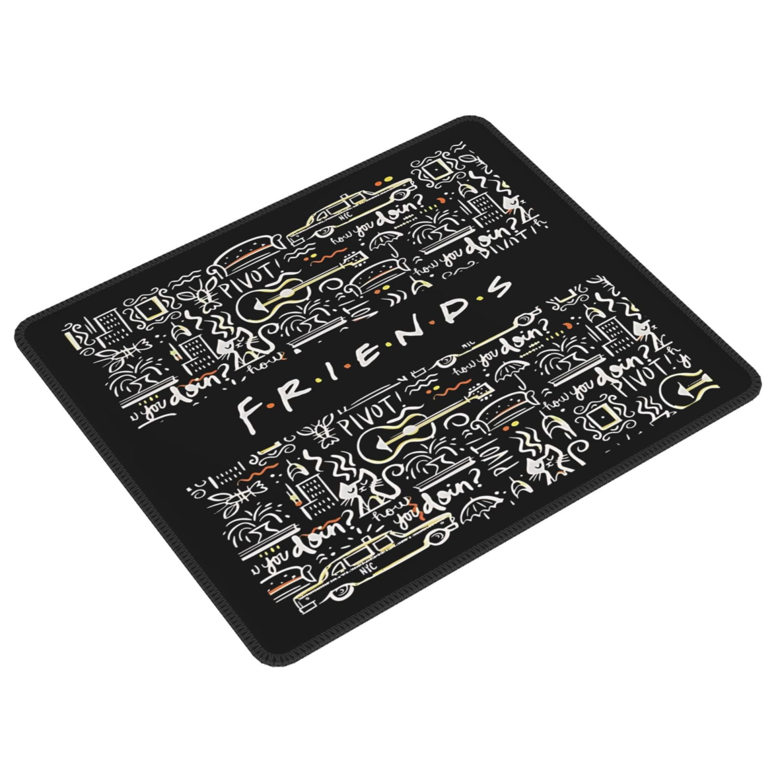 Friends Tv Show Mouse Pad Cartoon Mouse Pad Rectangle Mouse Pads for ...