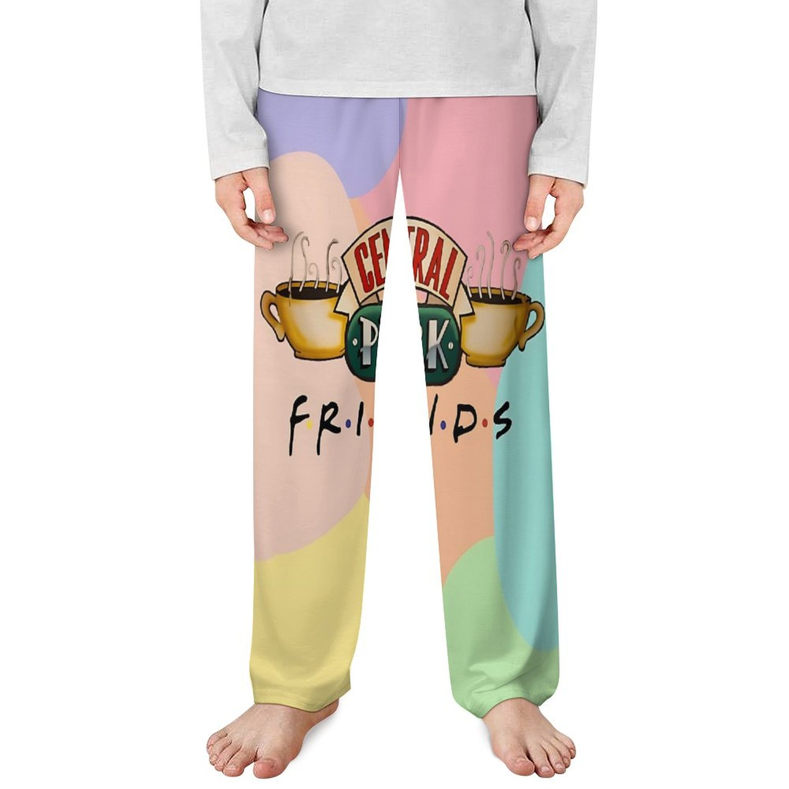 Friends Tv Show Pajamas for Boys Girls Cute Cartoon Print Kawaii Casual ...