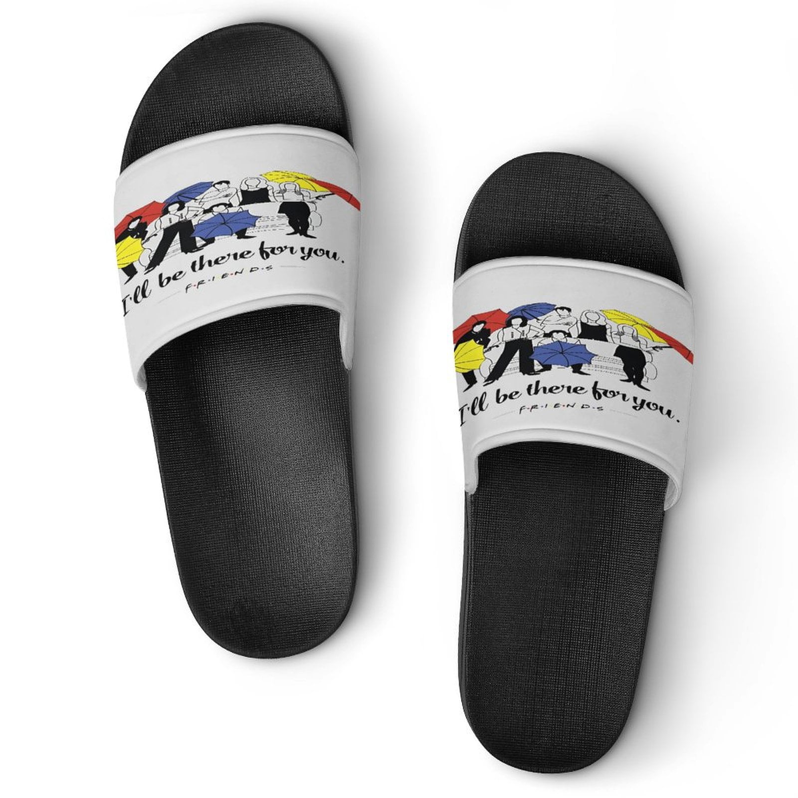 Friends Tv Show Slippers for Men Womens Sandals Anti-Skid Slides Shower ...