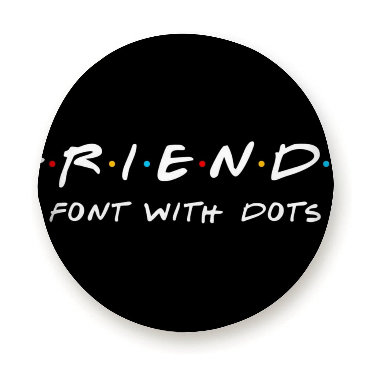 Friends Tv Show Spare Tire Cover Universal Tire Cover Dustproof Tire ...