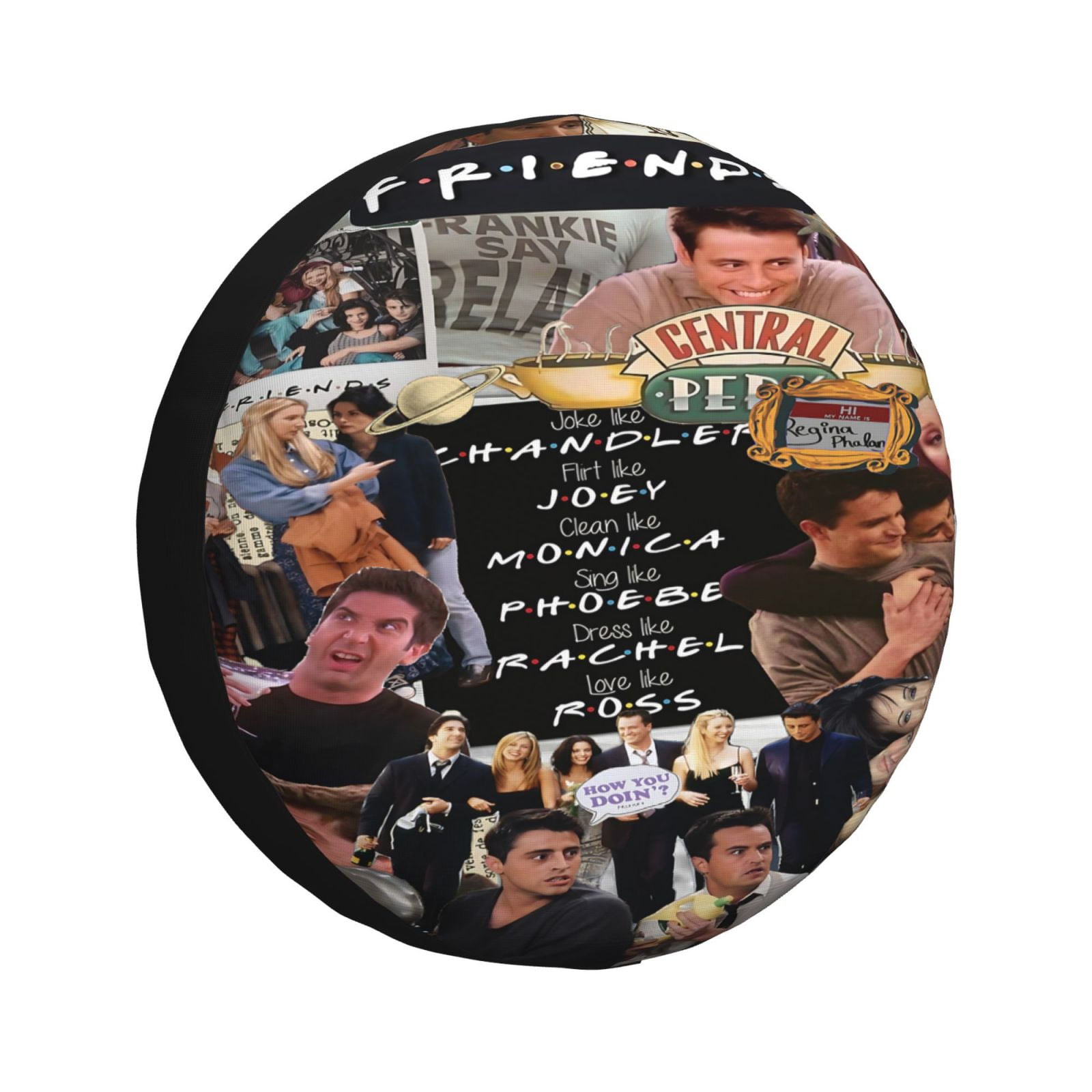 Friends Tv Show Spare Tire Cover Wheel Tire Cover Fit Trailer, RV, SUV ...