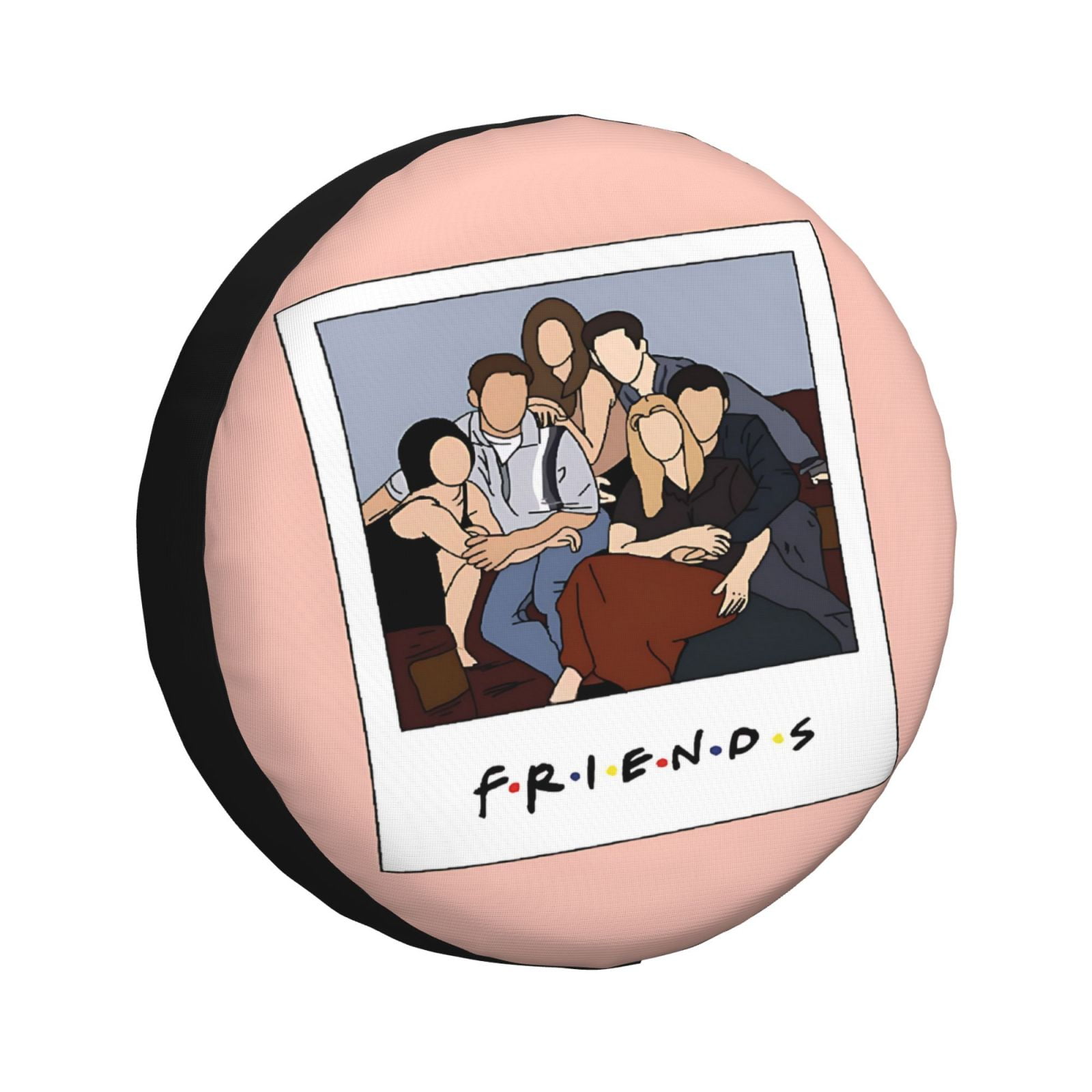 Friends Tv Show Spare Tire Cover Wheel Tire Cover Fit Trailer, RV, SUV ...
