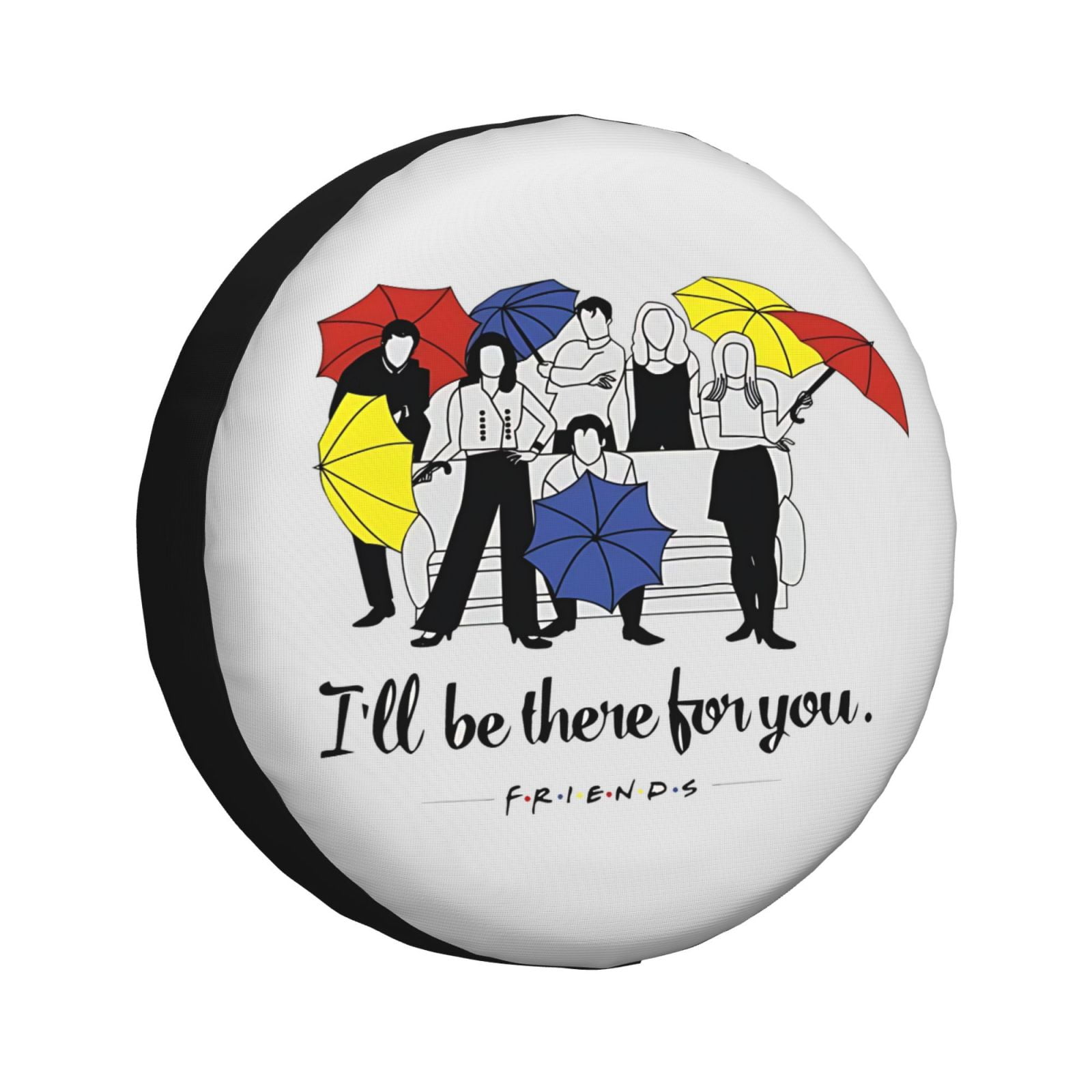 Friends Tv Show Spare Tire Cover Wheel Tire Cover Fit Trailer, RV, SUV ...