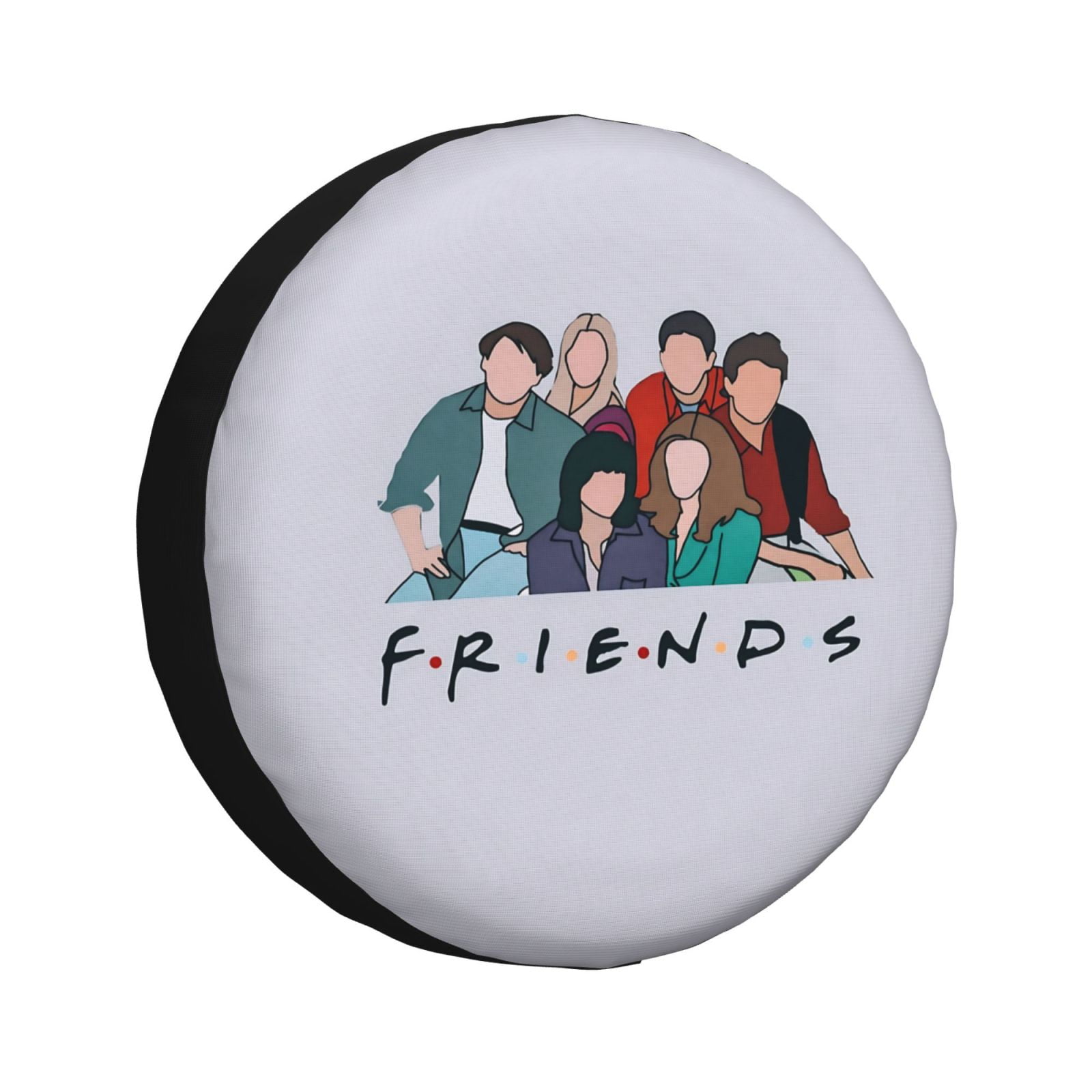 Friends Tv Show Spare Tire Cover Wheel Tire Cover Fit Trailer, RV, SUV ...