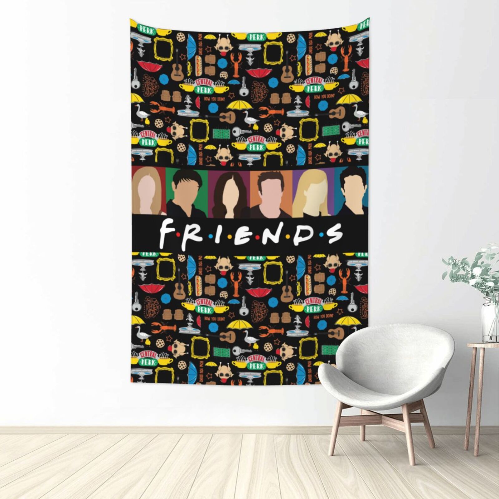 Friends Tv Show Tapestry Wall Hanging Home Decoration Wall Blanket ...